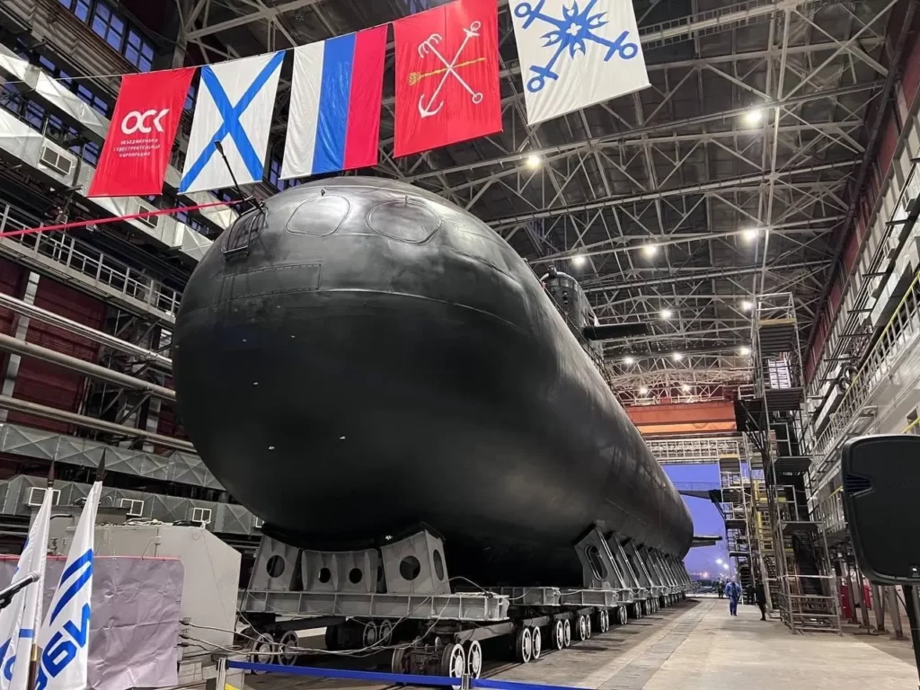 The Russian Navy's third Lada-class attack submarine has begun new sea ...