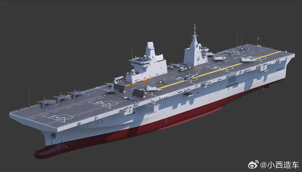 New advancements are recorded in the construction of the Type 076 ...