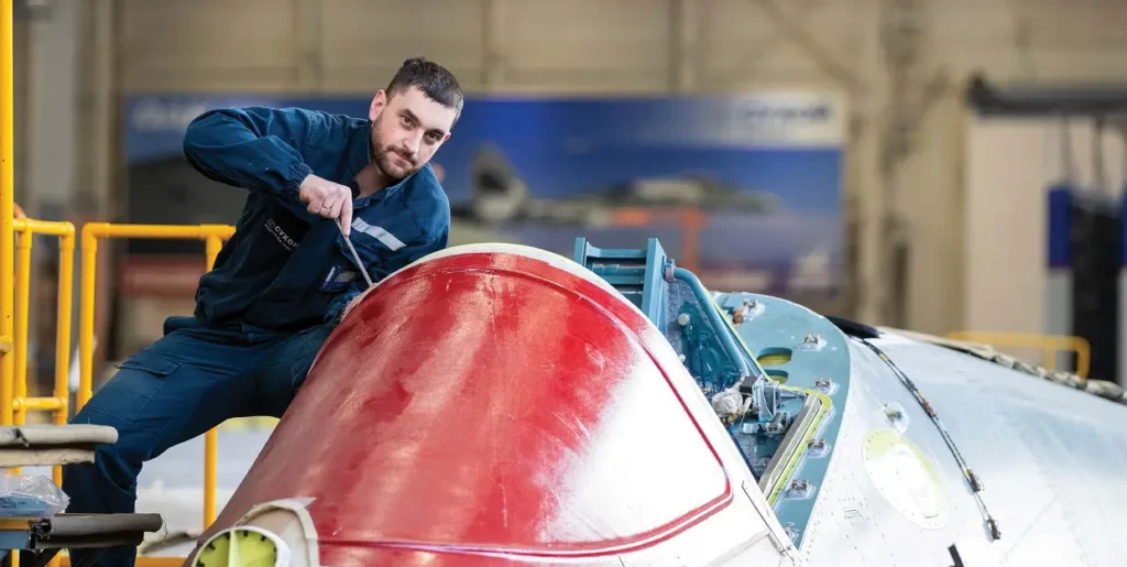 Images show the ongoing work on the assembly line of Russia's fifth ...