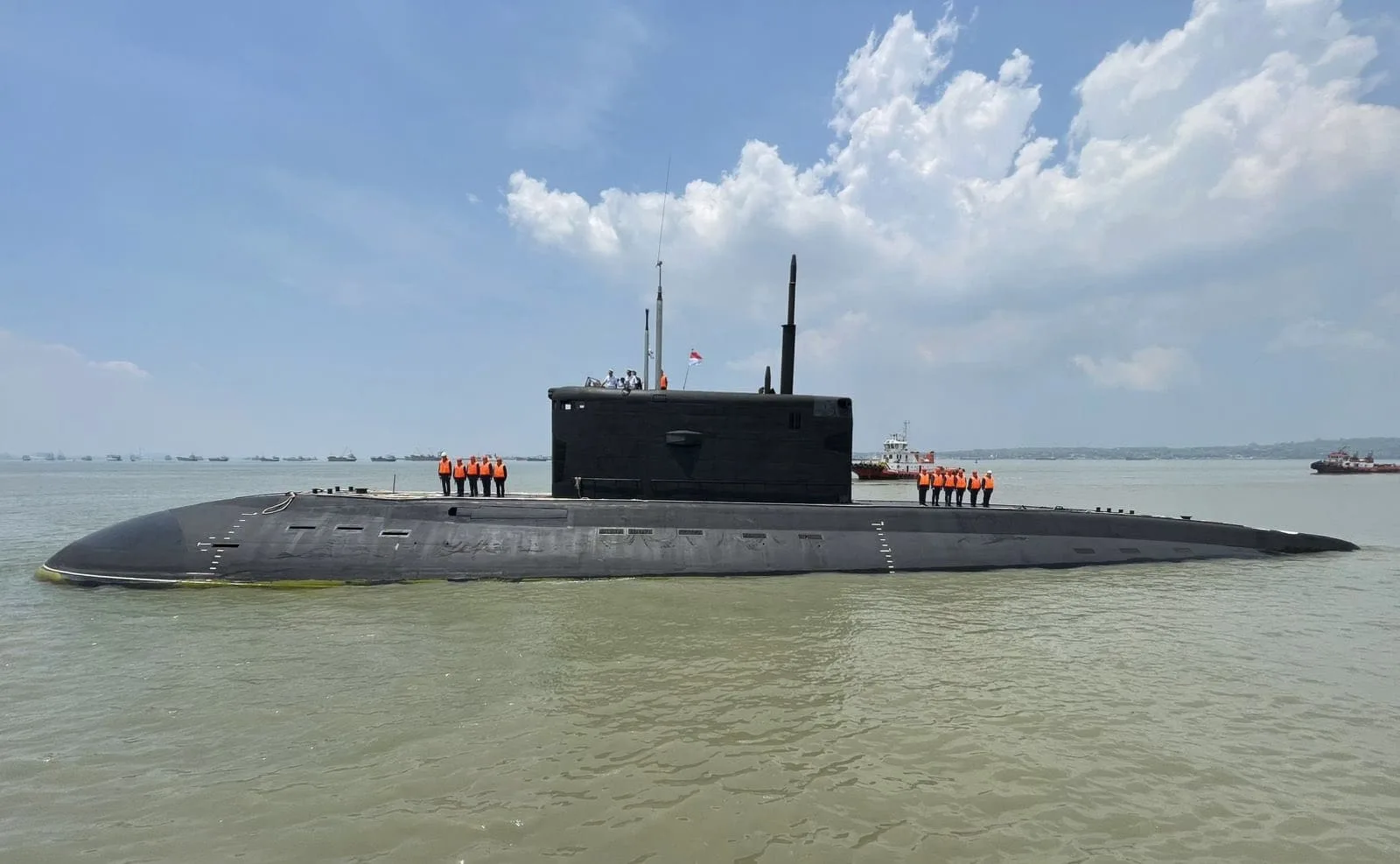 One of the Russian Navy's new Kilo II attack submarines arrived in ...