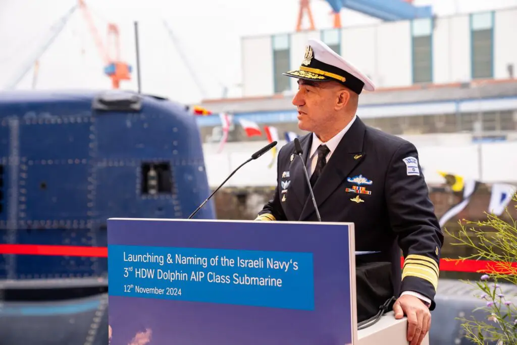 The third and final of the new Dolphin II-class submarines built by ...