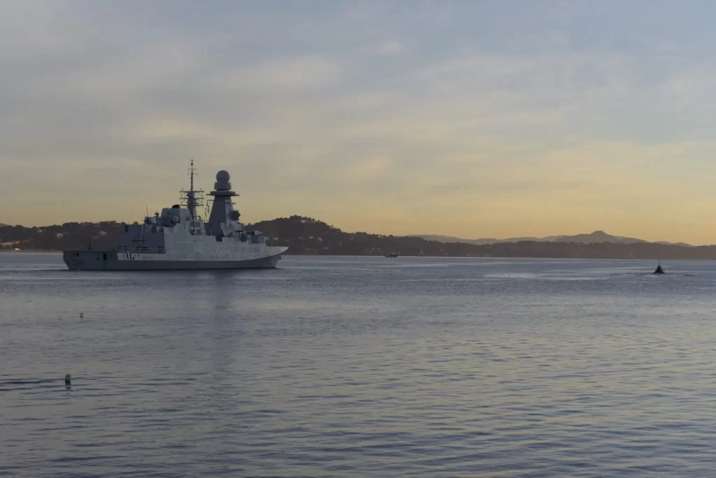 The French Navy's nuclear aircraft carrier Charles de Gaulle begins its ...