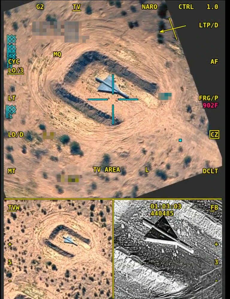 The initial flight tests of the new LITENING pods that will equip the U ...