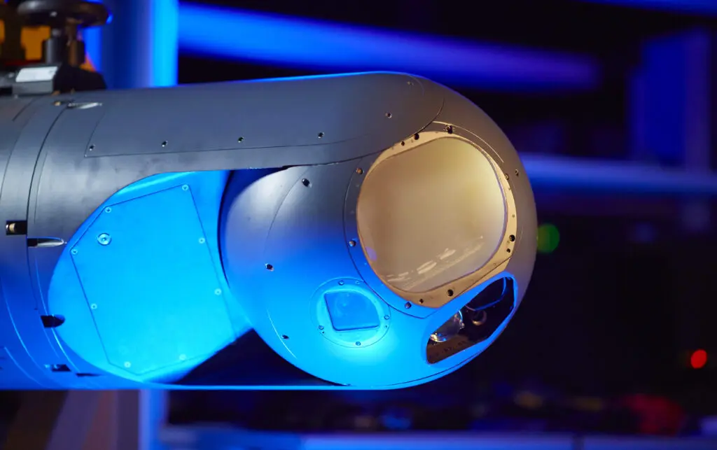 The initial flight tests of the new LITENING pods that will equip the U ...