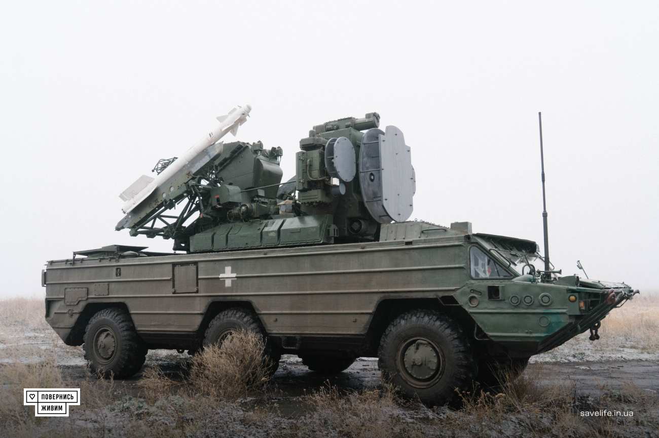 The Armed Forces of Ukraine equip one of their 9K33 Osa air defense ...