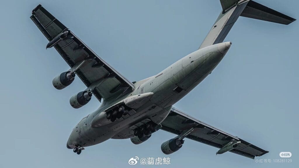 The New KJ-3000 AEW&C aircraft of the Chinese Air Force Conducts its ...