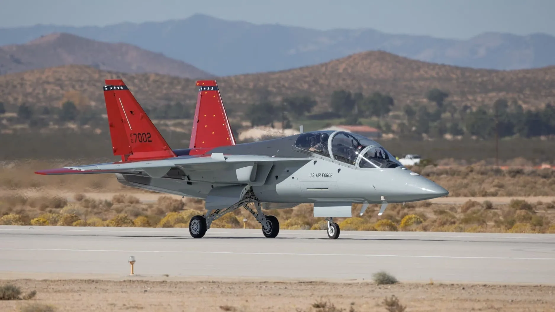 The start of production for the U.S. Air Force's new T-7A Red Hawk has been delayed until 2026