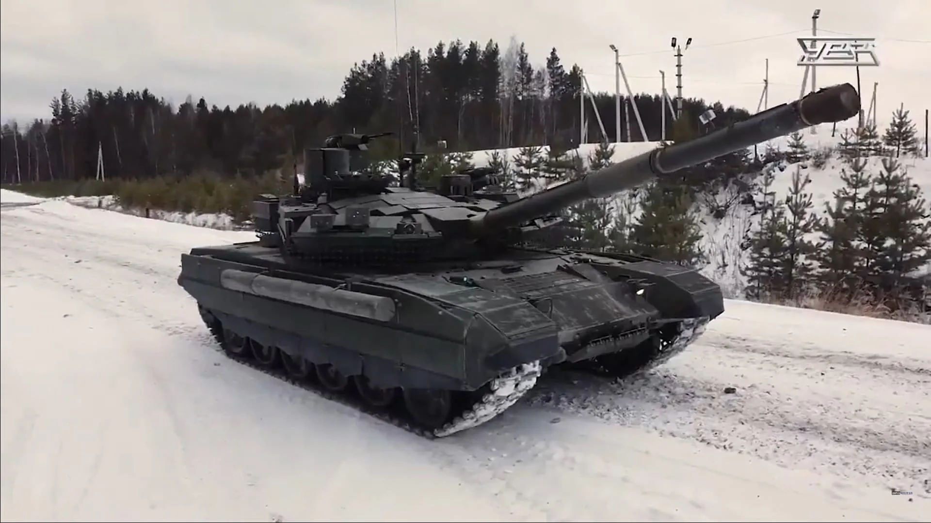 Son registradas las primeras imágenes de los tanques T-90M de las Fuerzas Terrestres Rusas ...