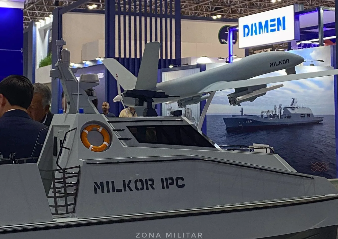 ZM en LAAD 2025 – Milkor apuesta por su nuevo UAV 380 para equipar a las Fuerzas Armadas ...