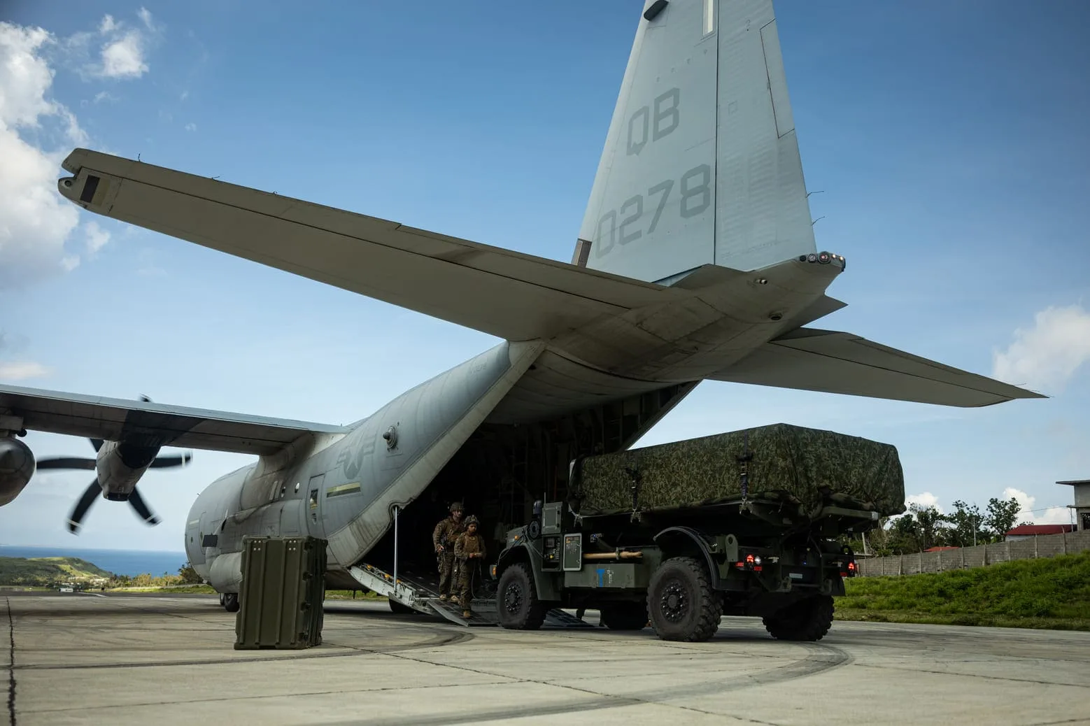 The U.S. Marine Corps’ new NMESIS anti-ship missile system has been redeployed to northern ...