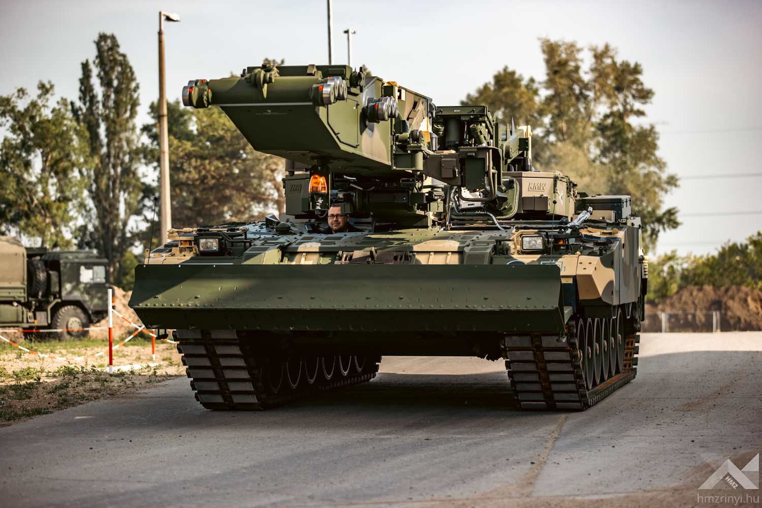Alongside the delivery of three Leopard 2A7 tanks, the Hungarian ...