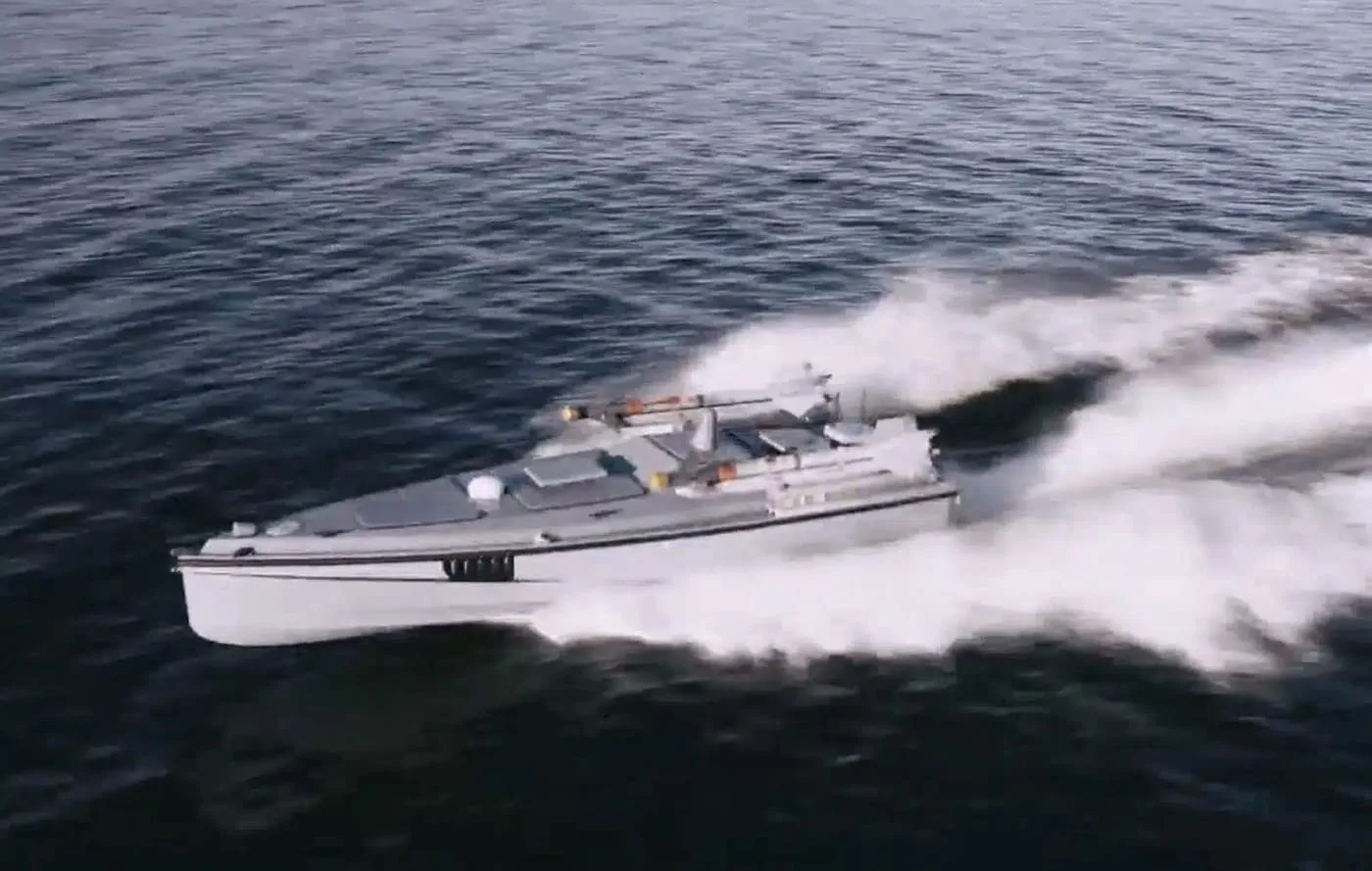 First Image Revealed of Ukrainian Magura-7 Naval Drone Armed with U.S.-Supplied AIM-9M ...