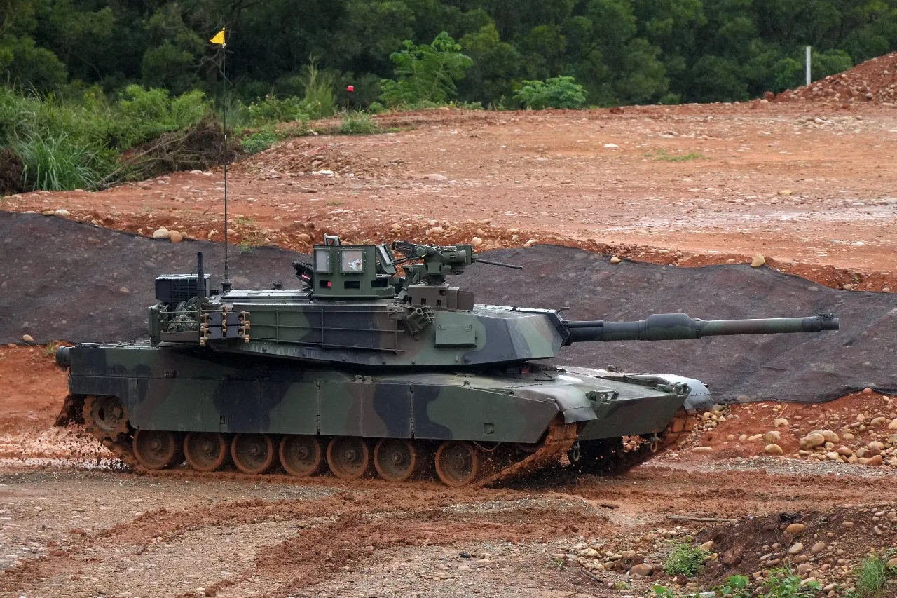 Taiwan’s Army finalizing details to commission its first 38 M1A2T tanks acquired from the U.S.