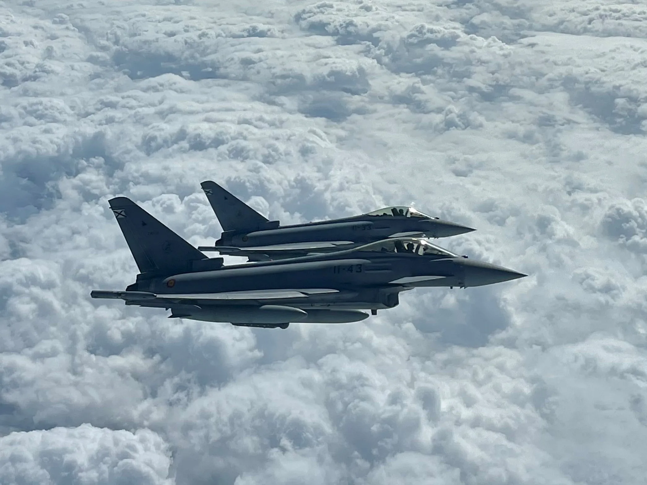 Spanish Eurofighter jets intercepted a Russian Aerospace Forces signals intelligence aircraft ...