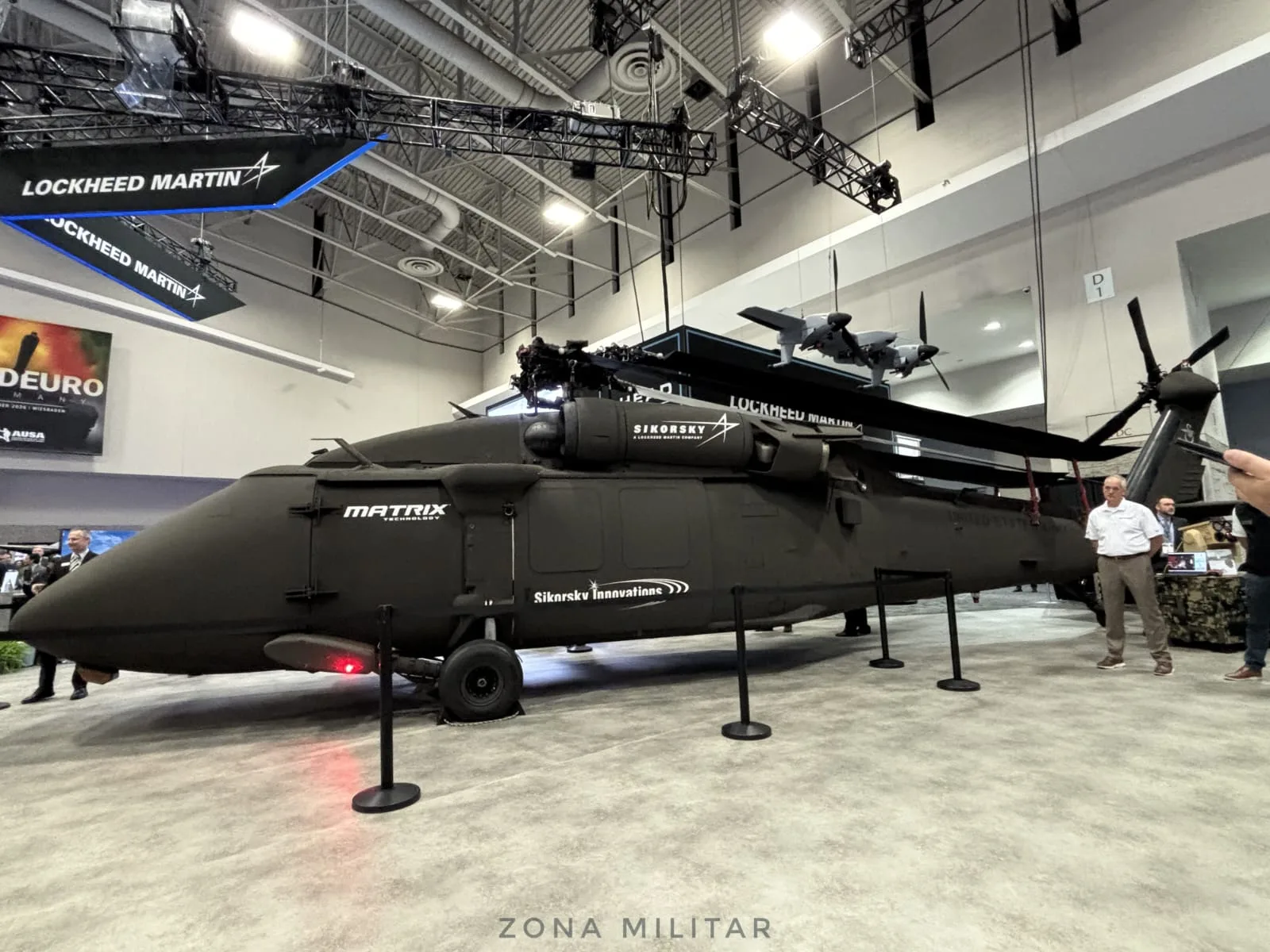 ZM en AUSA 2025 – Sikorsky presentó al S-70UAS U-Hawk, su drone de carga basado en un ...