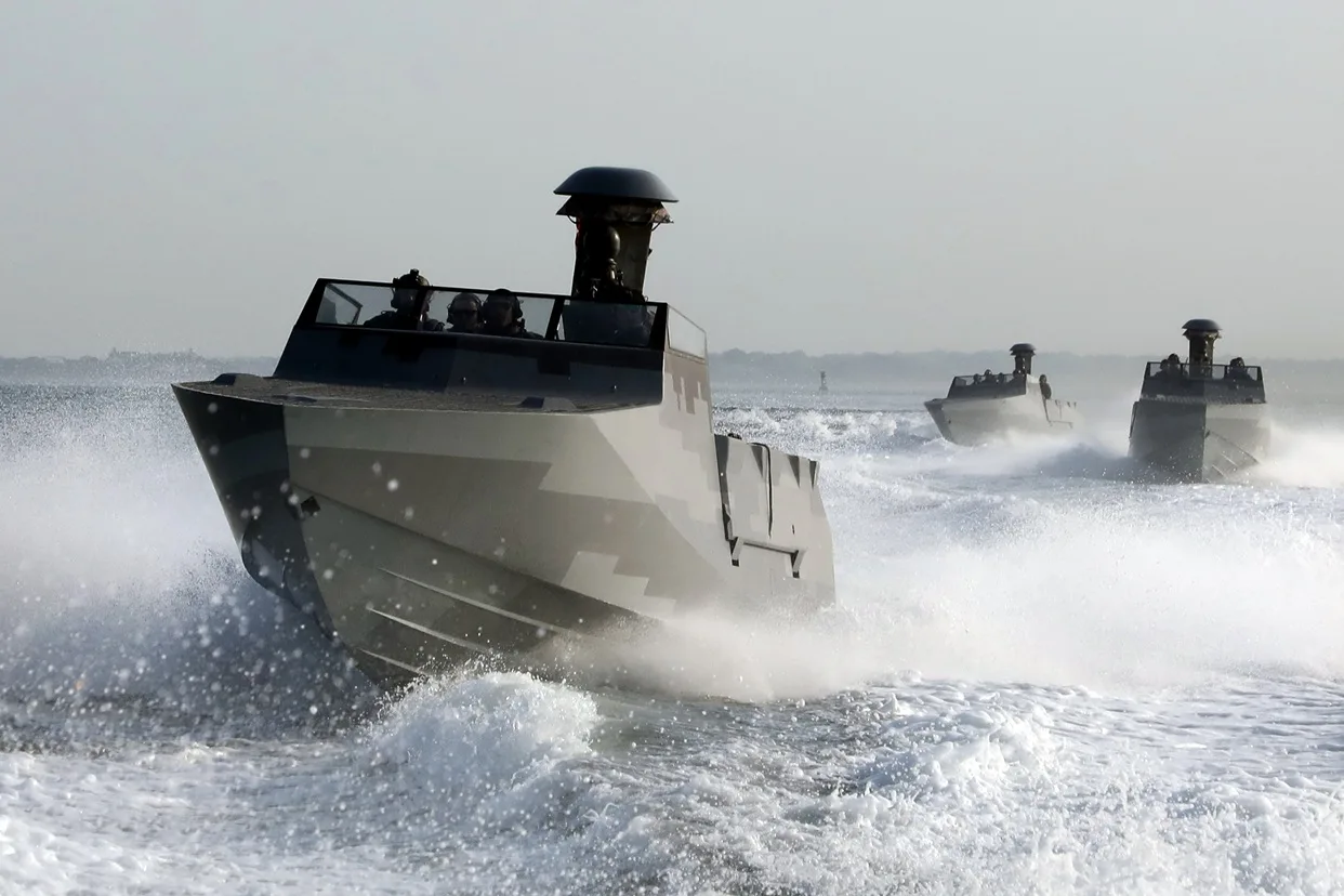 U.S. Special Operations Forces deploy their assault combat boats in ...
